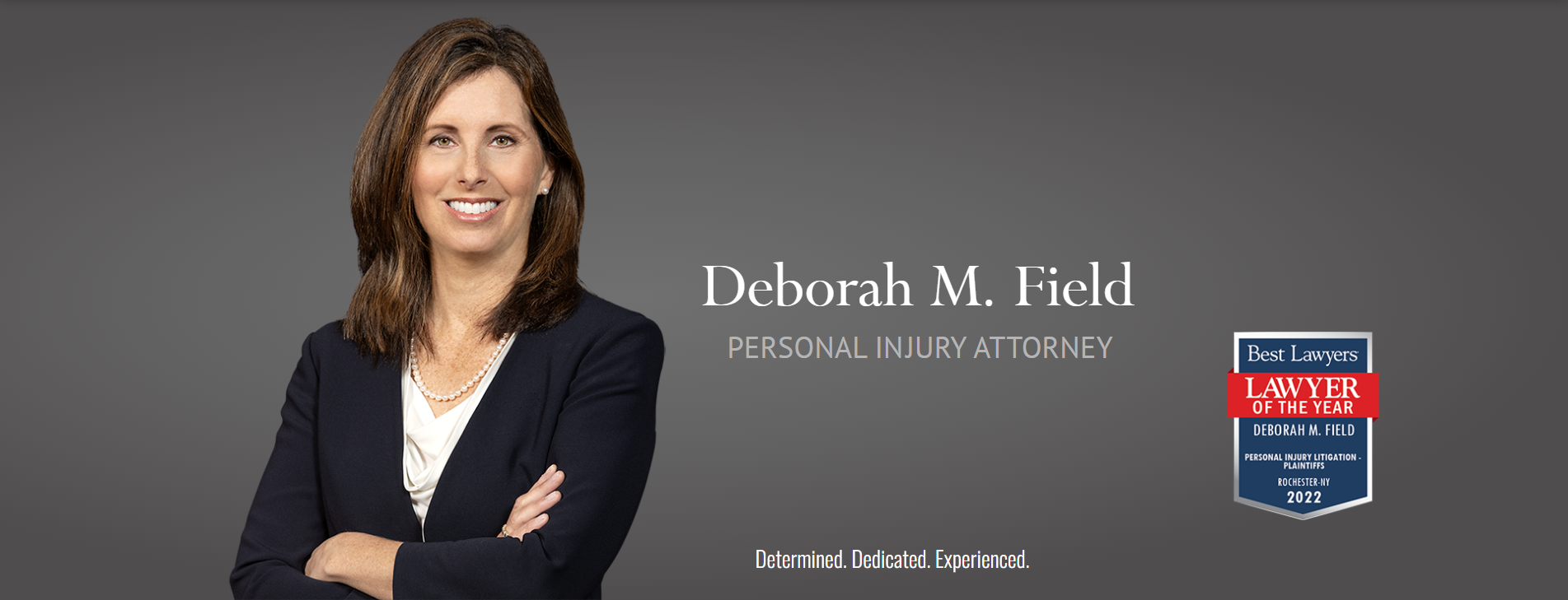 Home - Personal Injury Attorney Rochester NY | Deborah M Field